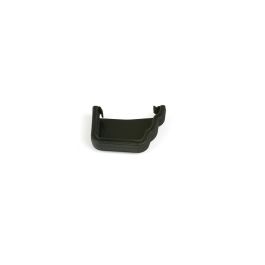Cascade 106mm Rainwater External Stop end Right Hand Cast Iron Effect ...