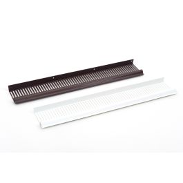 2.4m Plastic Soffit Vent Strip White 25,000mm2 airflow 1138/WHITE