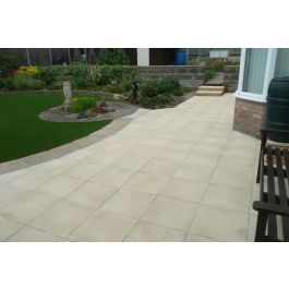 Bradstone Textured Paving Buff 600x600x35mm