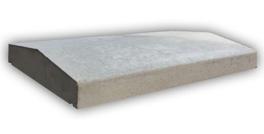 Concrete Apex Coping Twice Weathered 600x305mm (24x12")