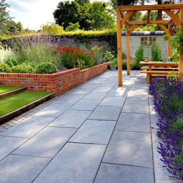 calibrated limestone paving